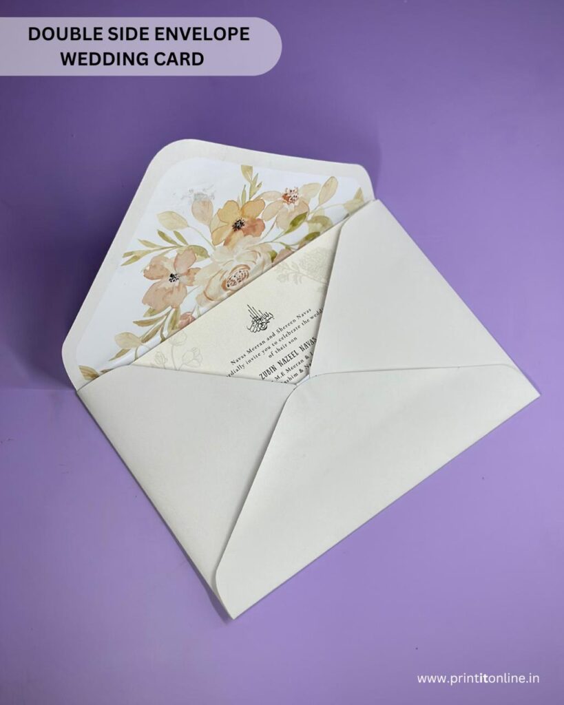 WEDDING ENVELOPE with doubleside printing. - Print it - Online Print Shop